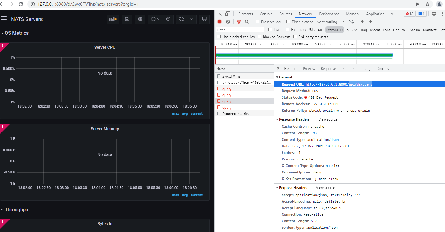 Datasource Query Stops Working After Some Number Of Retries · Issue 43270 · Grafanagrafana 