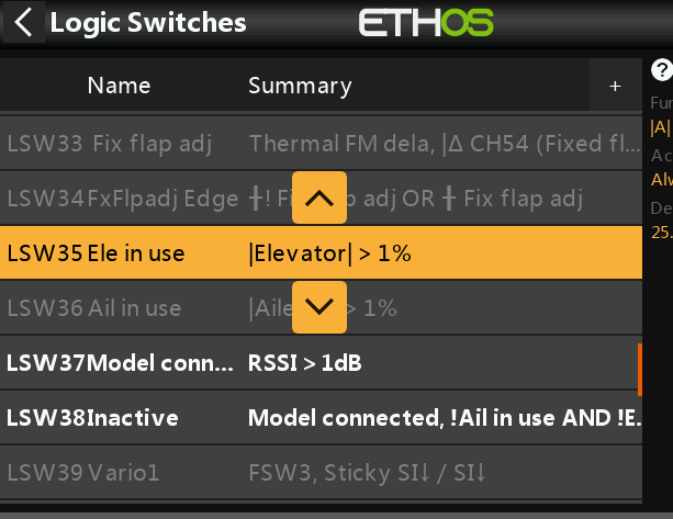 Moving LS down is almost impossible using down arrow · Issue #1439 · FrSkyRC/ETHOS-Feedback ...