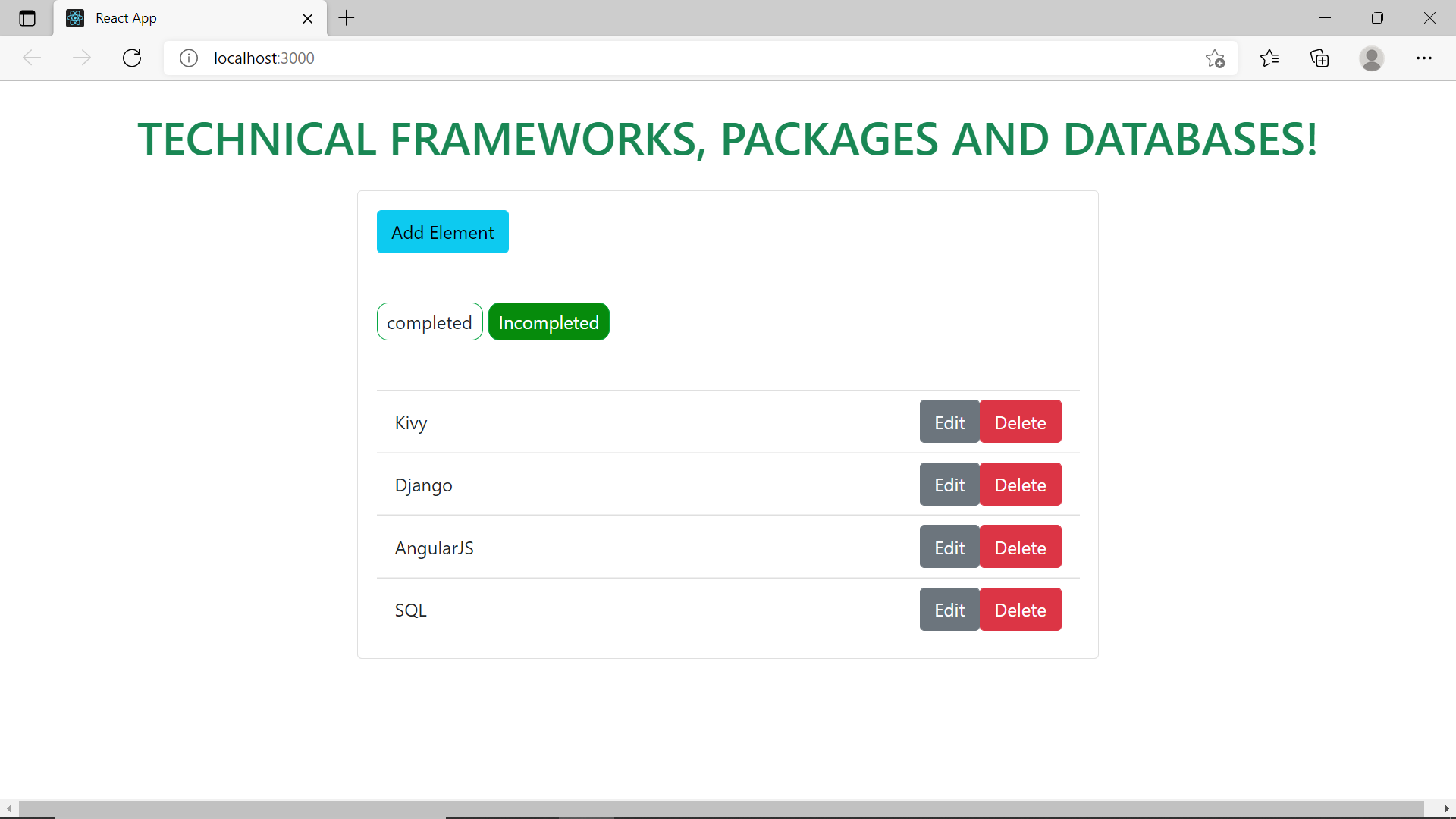 GitHub - Chinmayeegade/Django-ReactJS-Framework-Listing-Application ...