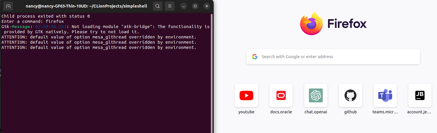 GitHub - NancyHisham/simpleshell