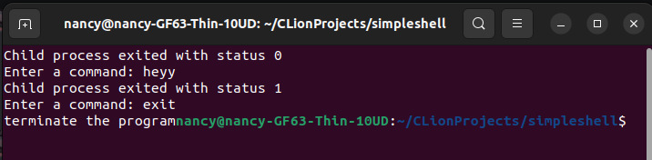 Github Nancyhishamsimpleshell 1059