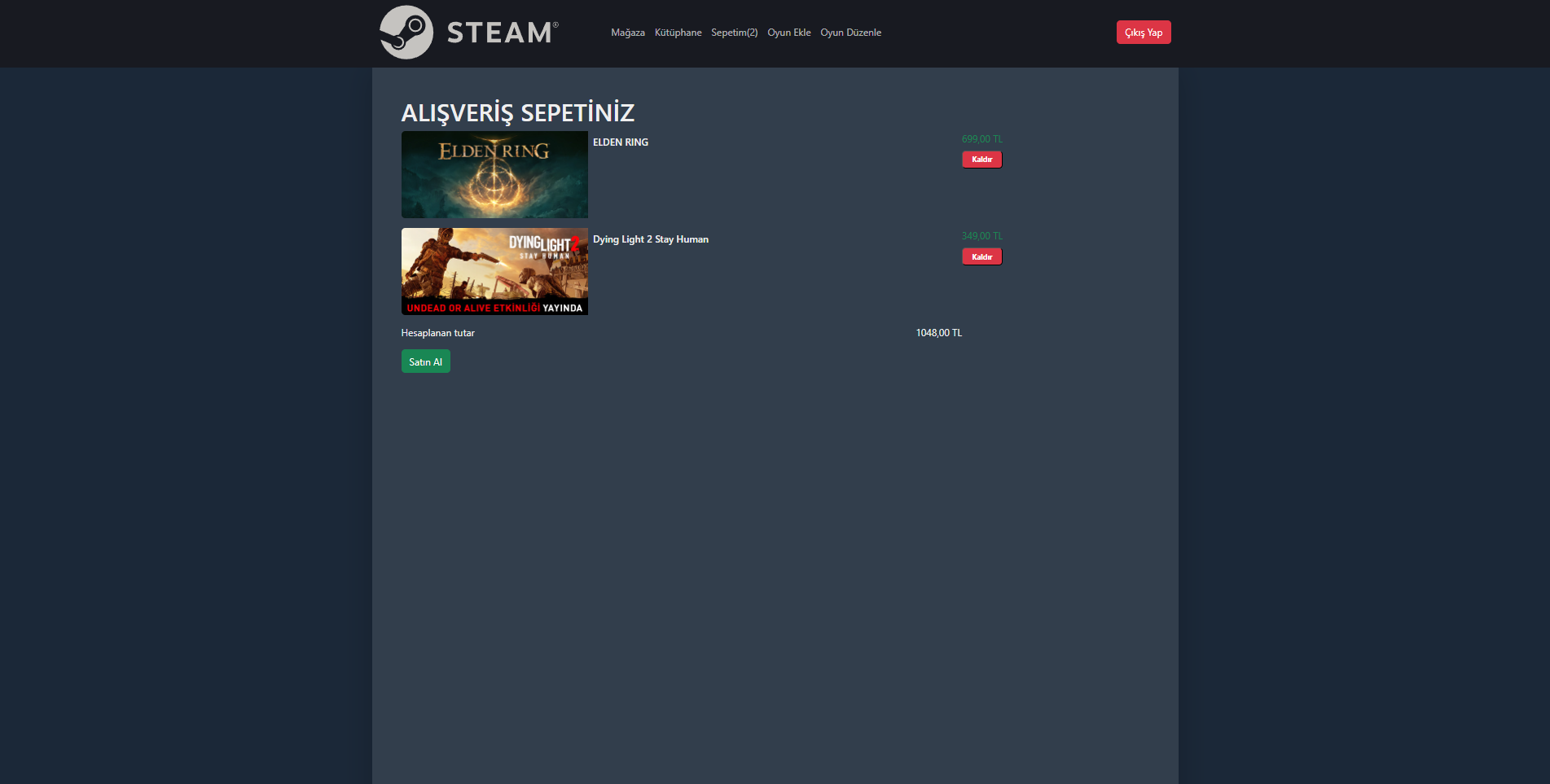 GitHub - AbdurrahmanVarol/SteamCloneApp
