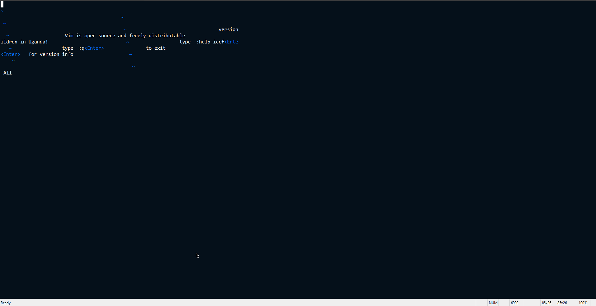 Vim Visual Glitch On Resize And Scroll · Issue 10419 · Vimvim · Github