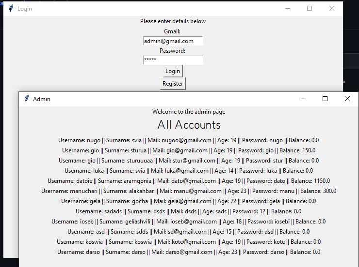 GitHub - ChaimaZnaidi/tkinter-app-auth-system: In this repository, I'll ...