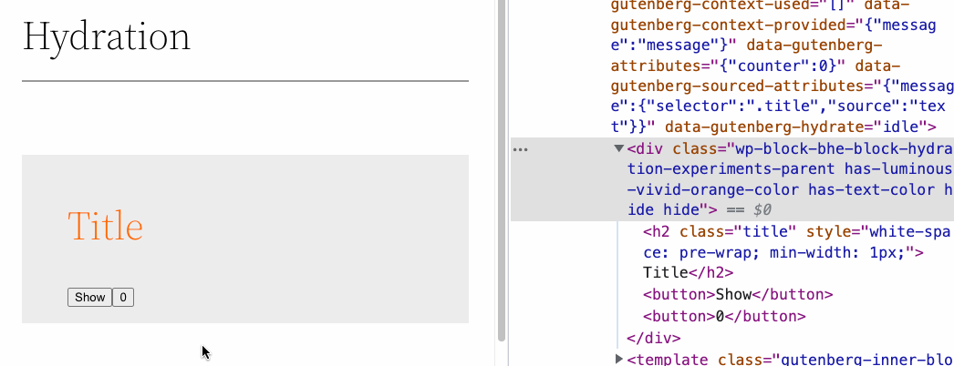 Support block support class names and inline styles on the block wrapper and make `blockProps ...