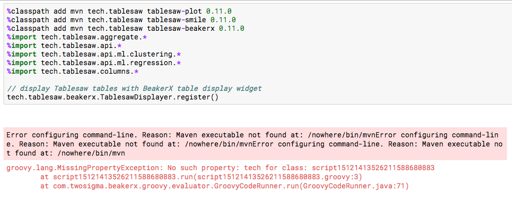 Error gets overwritten · Issue #6407 · twosigma/beakerx · GitHub