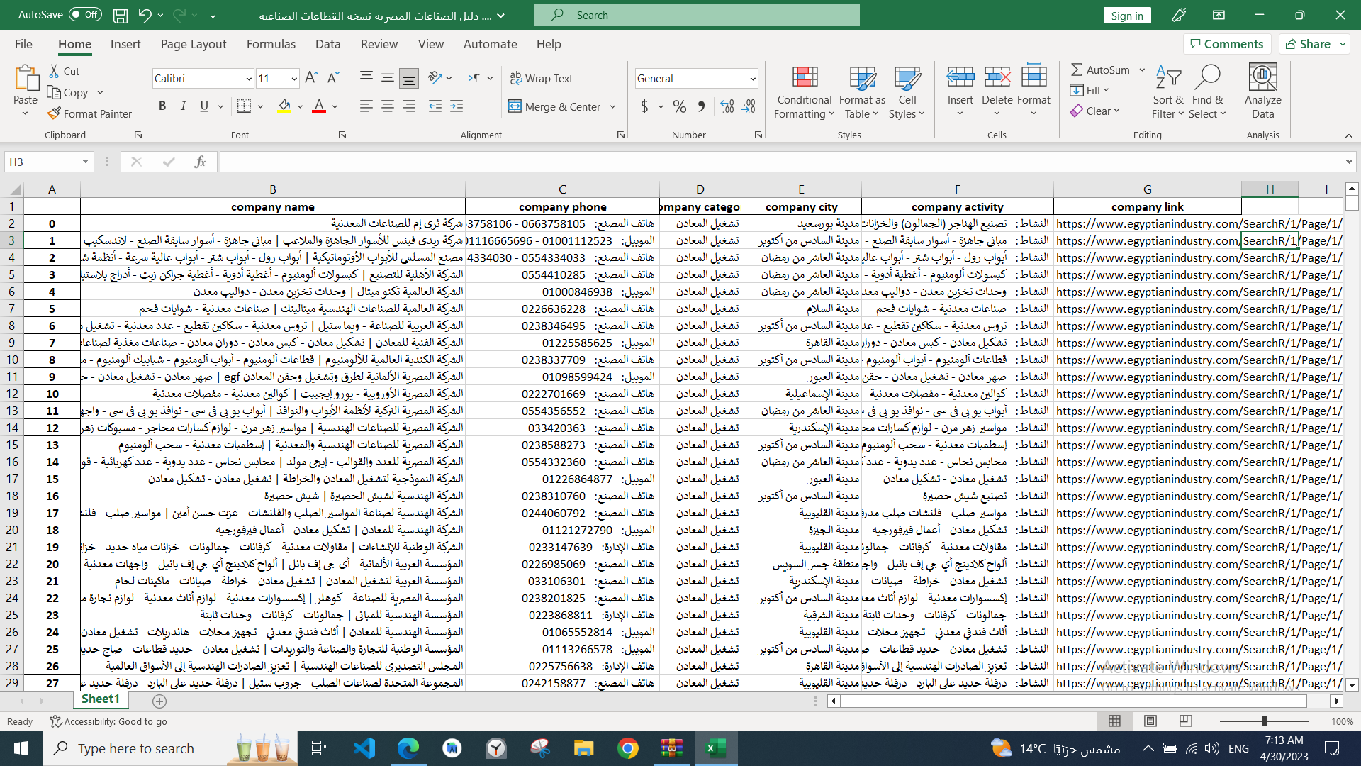 GitHub - SalahAbido/Directory-of-Egyptian-Industries-: scraping data from Directory of Egyptian ...