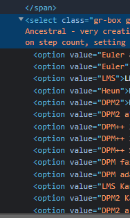 [Bug]: "Styles" dropdown is not a proper dropdown, but is listed as dropdown in gradio-configs ...