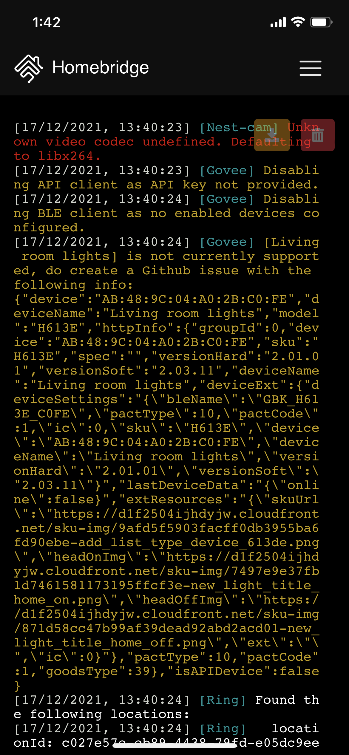 Govee H613E · Issue #162 · homebridge-plugins/homebridge-govee · GitHub