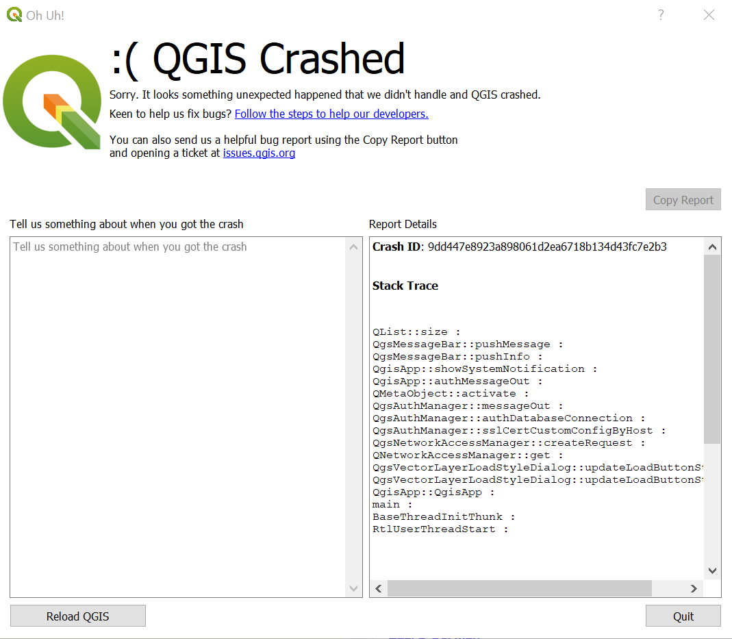 [error] Can Not Make Qgis Db Private Copy · Issue 46540 · Qgis Qgis · Github