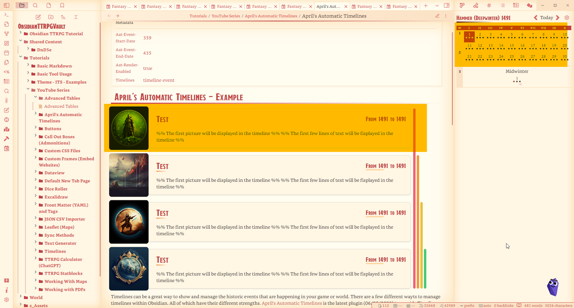 Date Display · Issue #7 · April-Gras/obsidian-auto-timelines · GitHub