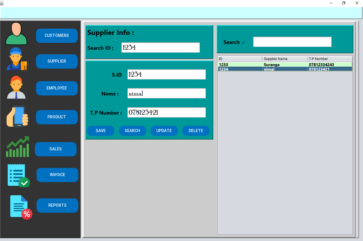 GitHub - Randipa/Point-of-Sales-System: A application designed for a ...