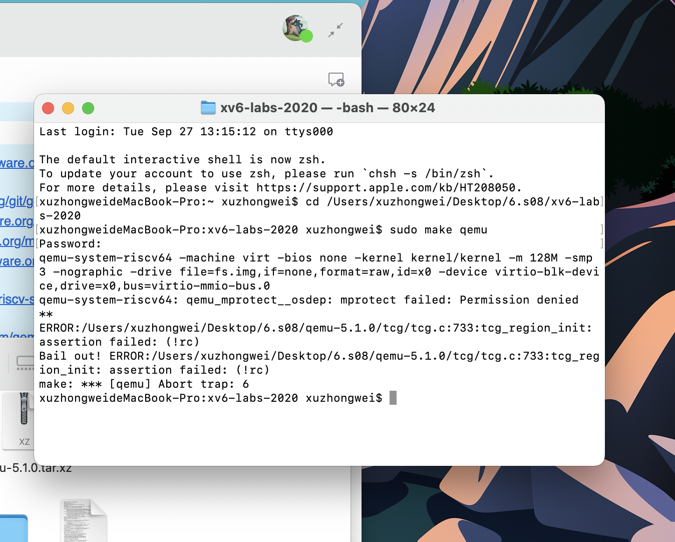 riscv · Issue #1 · ReZeroS/mit6.828-note · GitHub