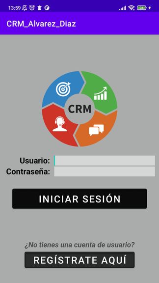 GitHub - adiazm00/CRM-example: Android Java-based mobile app emulating ...