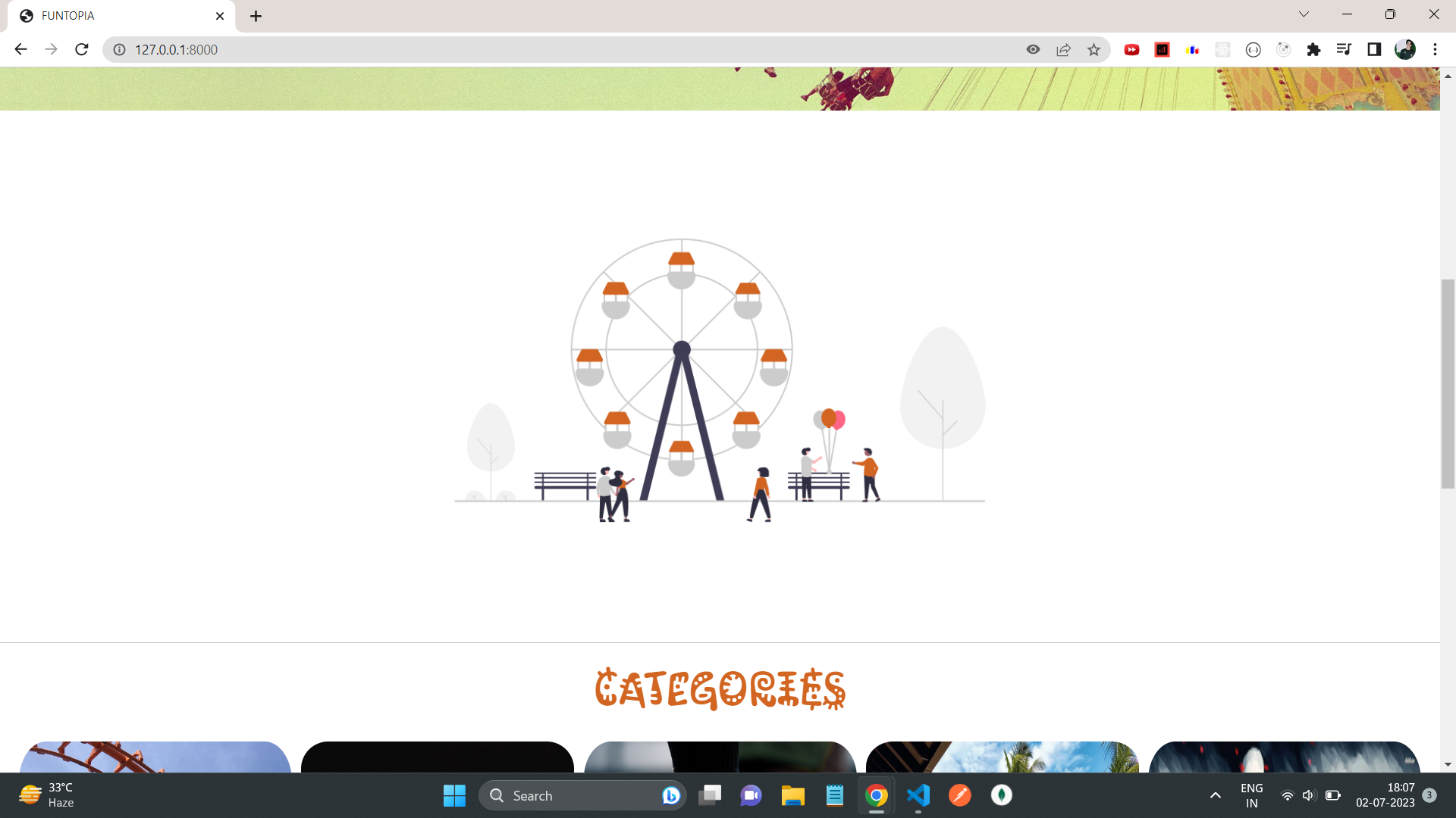 GitHub - amangupta1308/FUNTOPIA: Dispensed a one-stop platform of an Amusement Park where ...