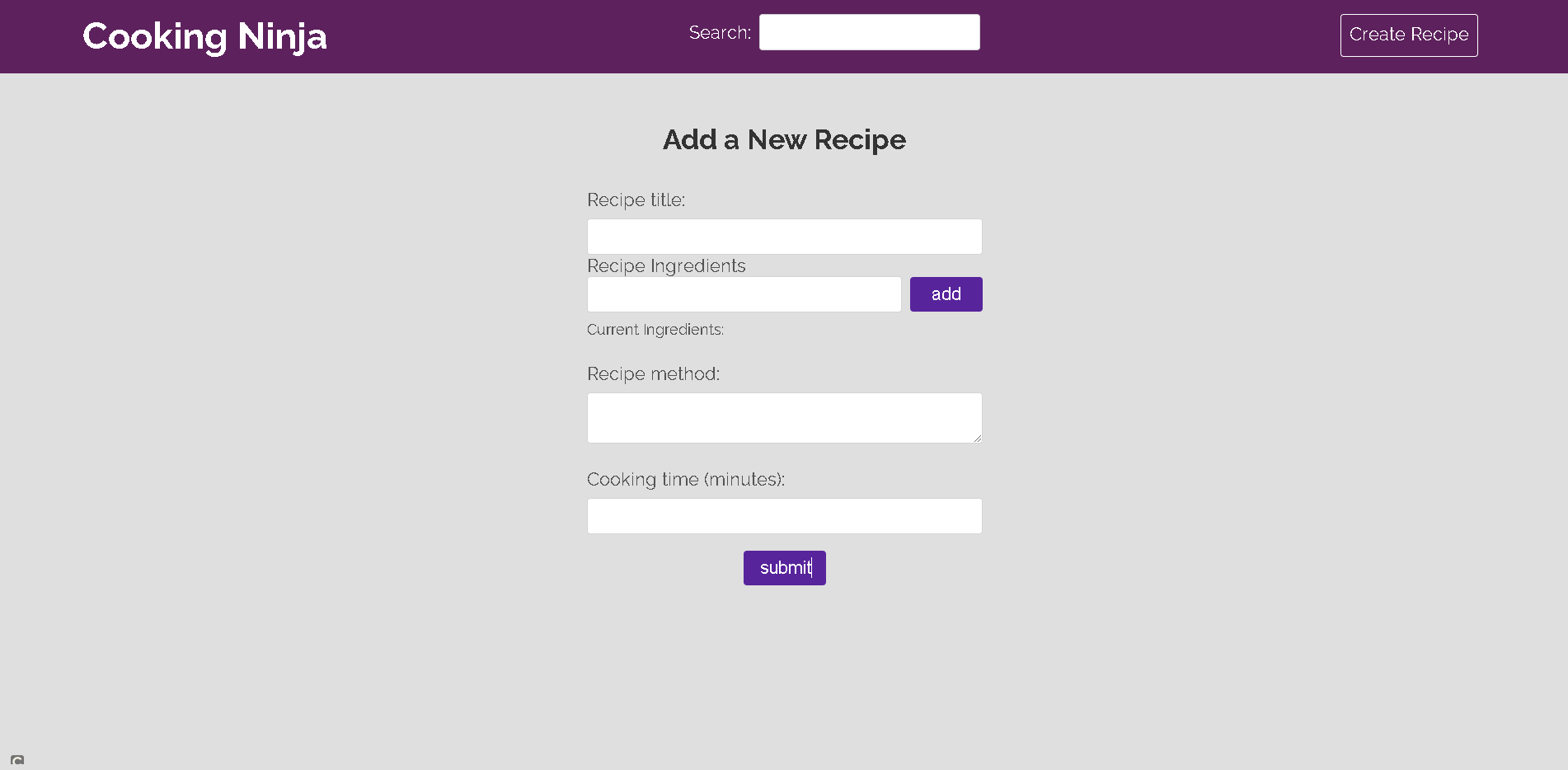 GitHub - aliekbersen/React-Recipe-Directory: A food recipe site that allows users can search for ...