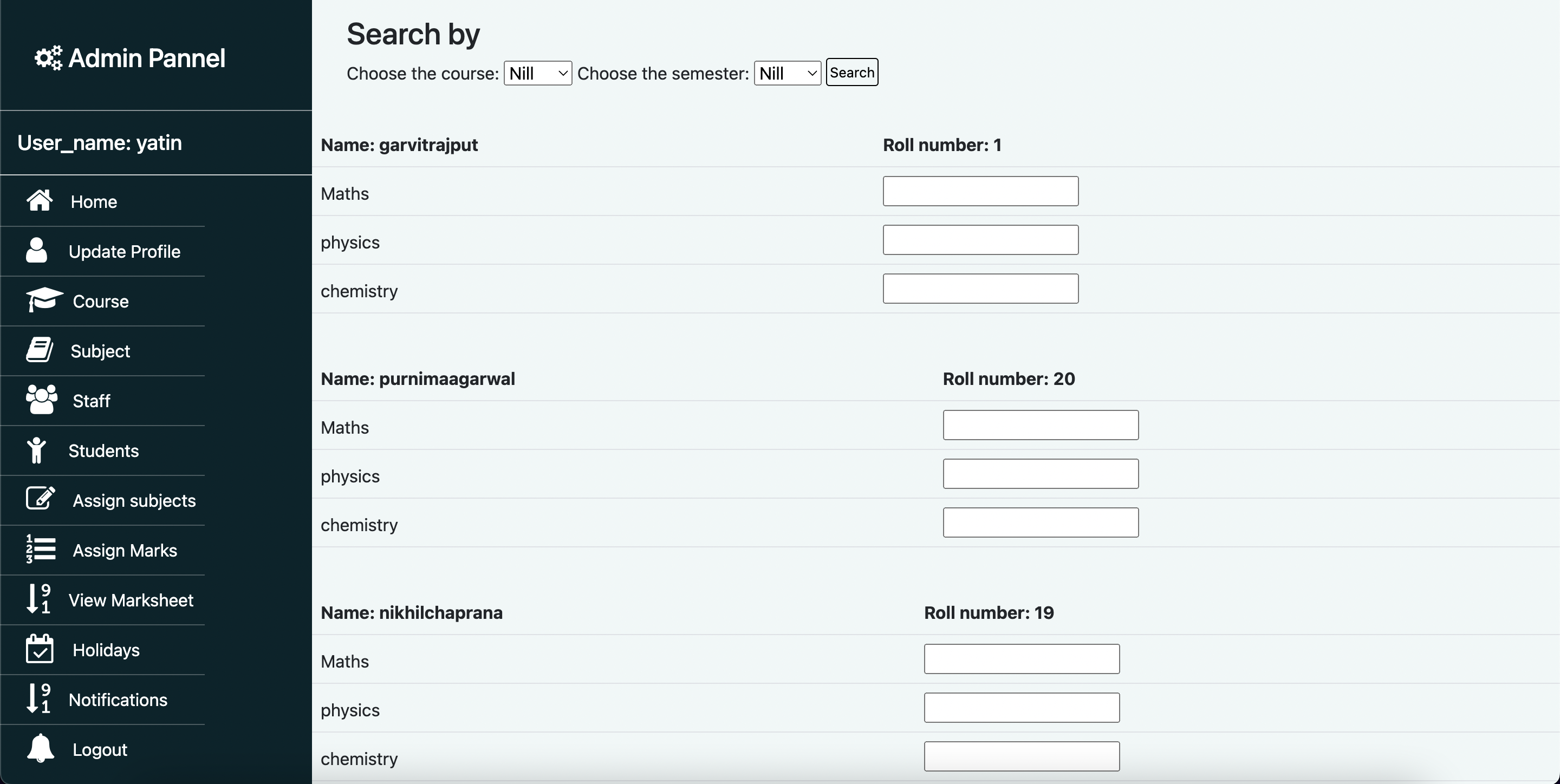 GitHub - vohraaYatinn/django_college_management_project