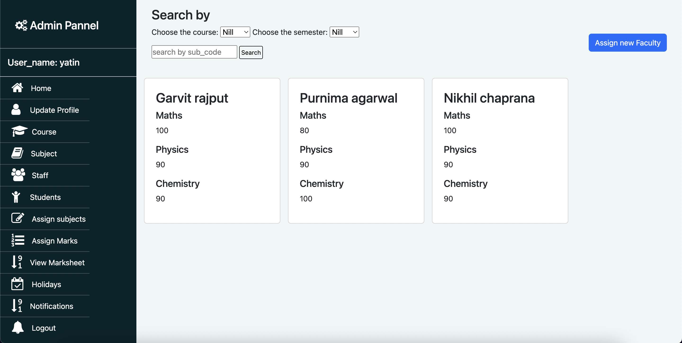 GitHub - vohraaYatinn/django_college_management_project