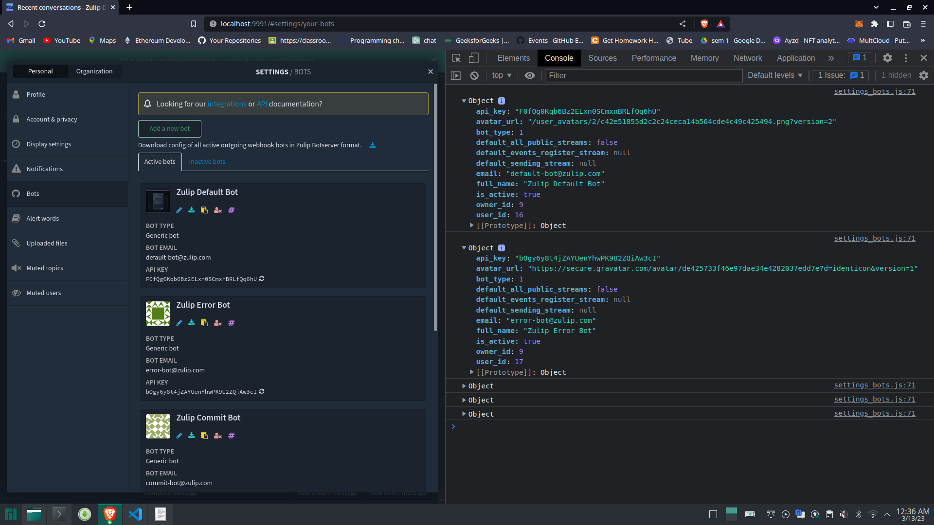 Fix behavior when editing bot avatar. · Issue #24427 · zulip/zulip · GitHub
