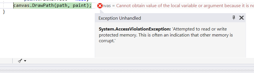 memory exception · Issue #725 · Mapsui/Mapsui · GitHub