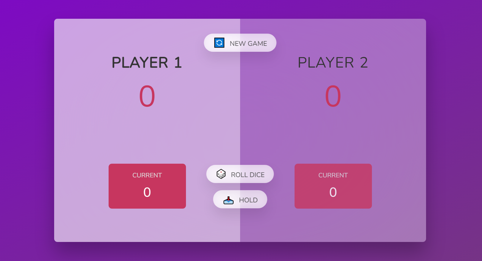 GitHub - In-krusio/Pig-Game: Fun Game for 2 Players using JS Dom ...