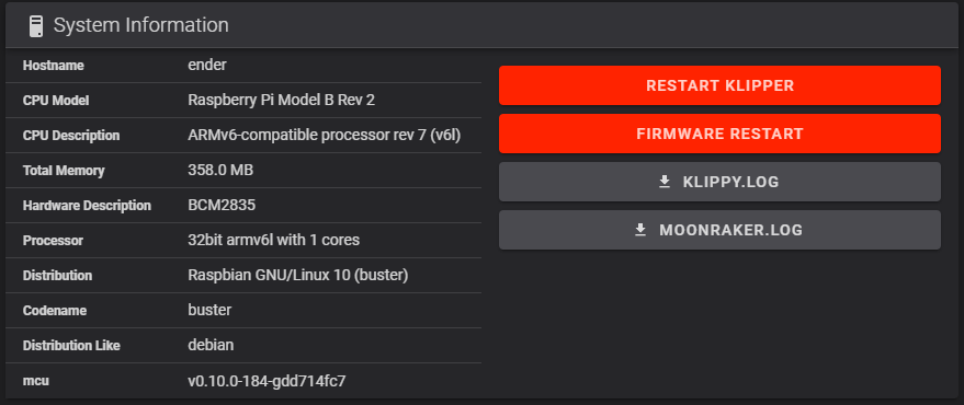 MCU shutdown and error · Issue #5044 · Klipper3d/klipper · GitHub