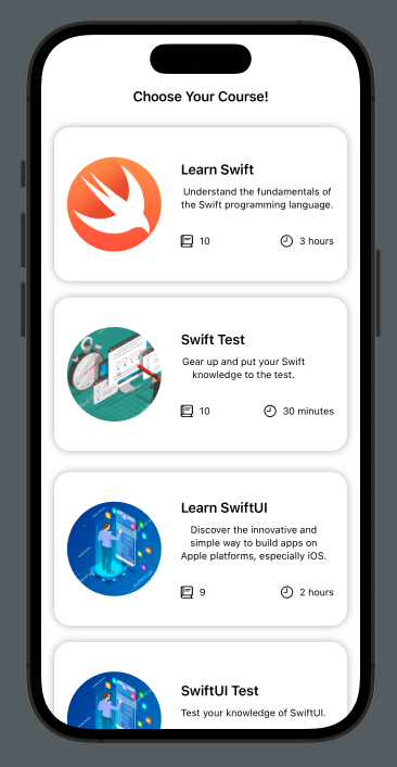 GitHub - Colstin/Learning-App: User-interface uses courses and tests ...