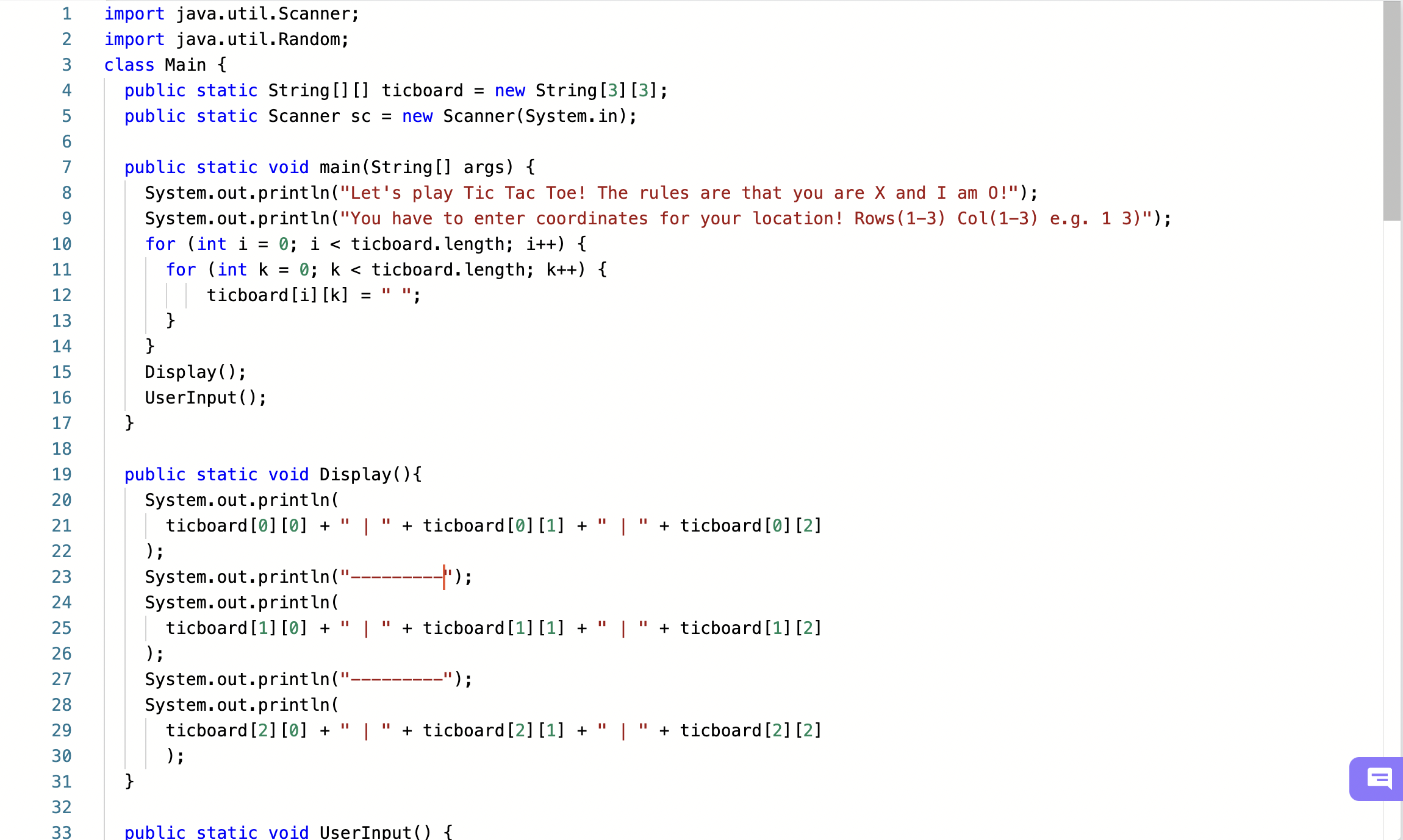 GitHub - aaronbiscotti/tictactoe-apcs: APCS Java project for a tic-tac-toe game.
