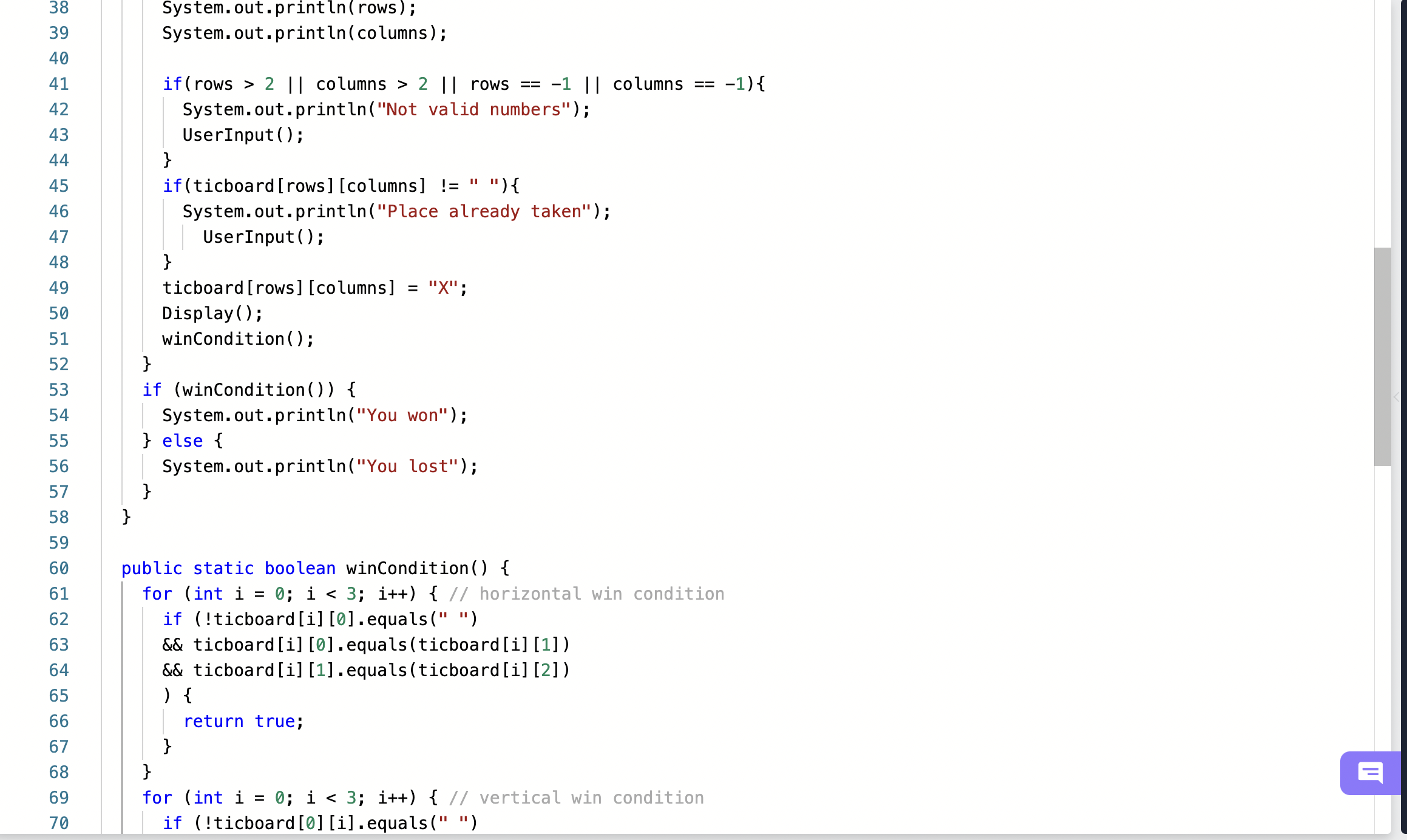 GitHub - aaronbiscotti/tictactoe-apcs: APCS Java project for a tic-tac-toe game.