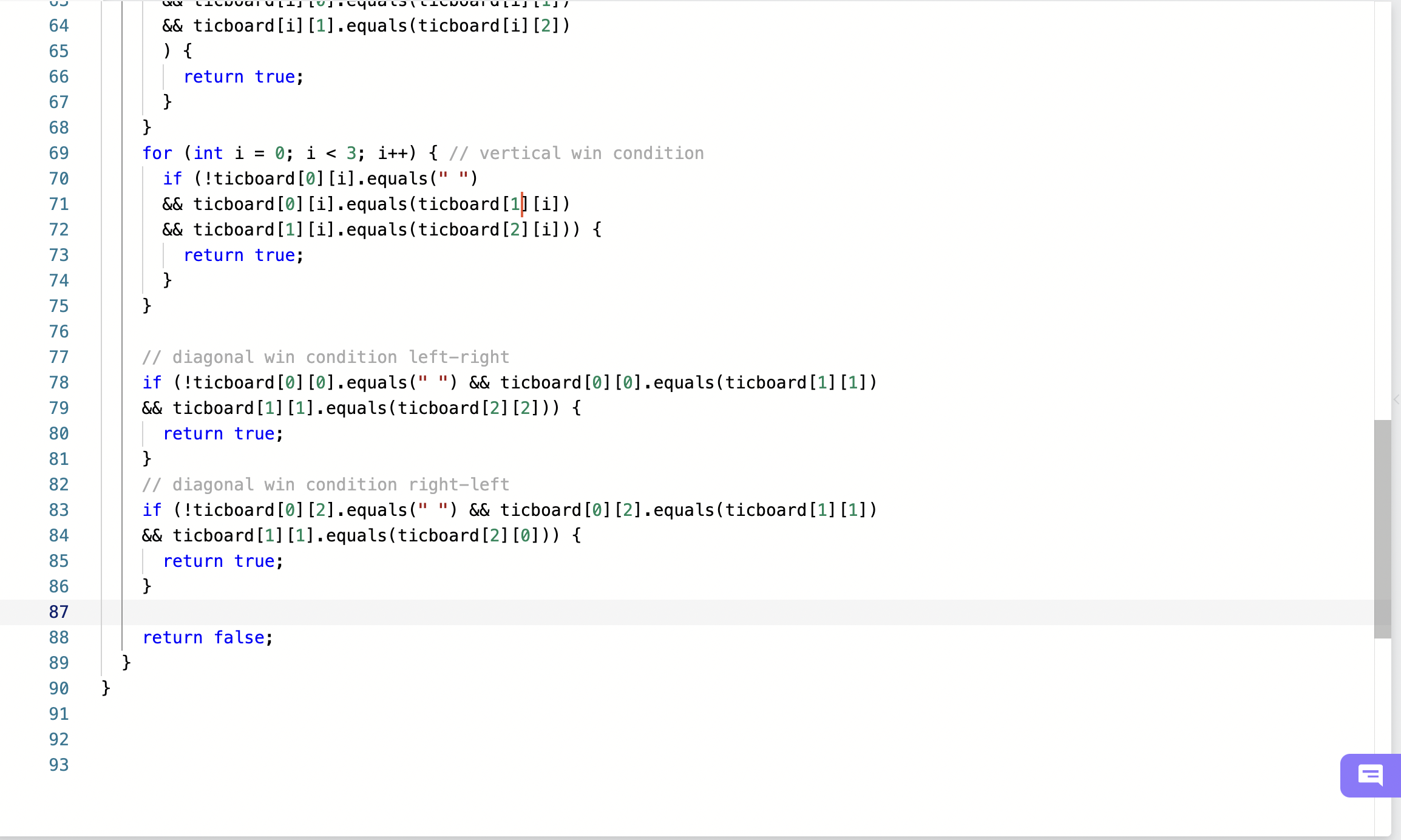 GitHub - aaronbiscotti/tictactoe-apcs: APCS Java project for a tic-tac-toe game.