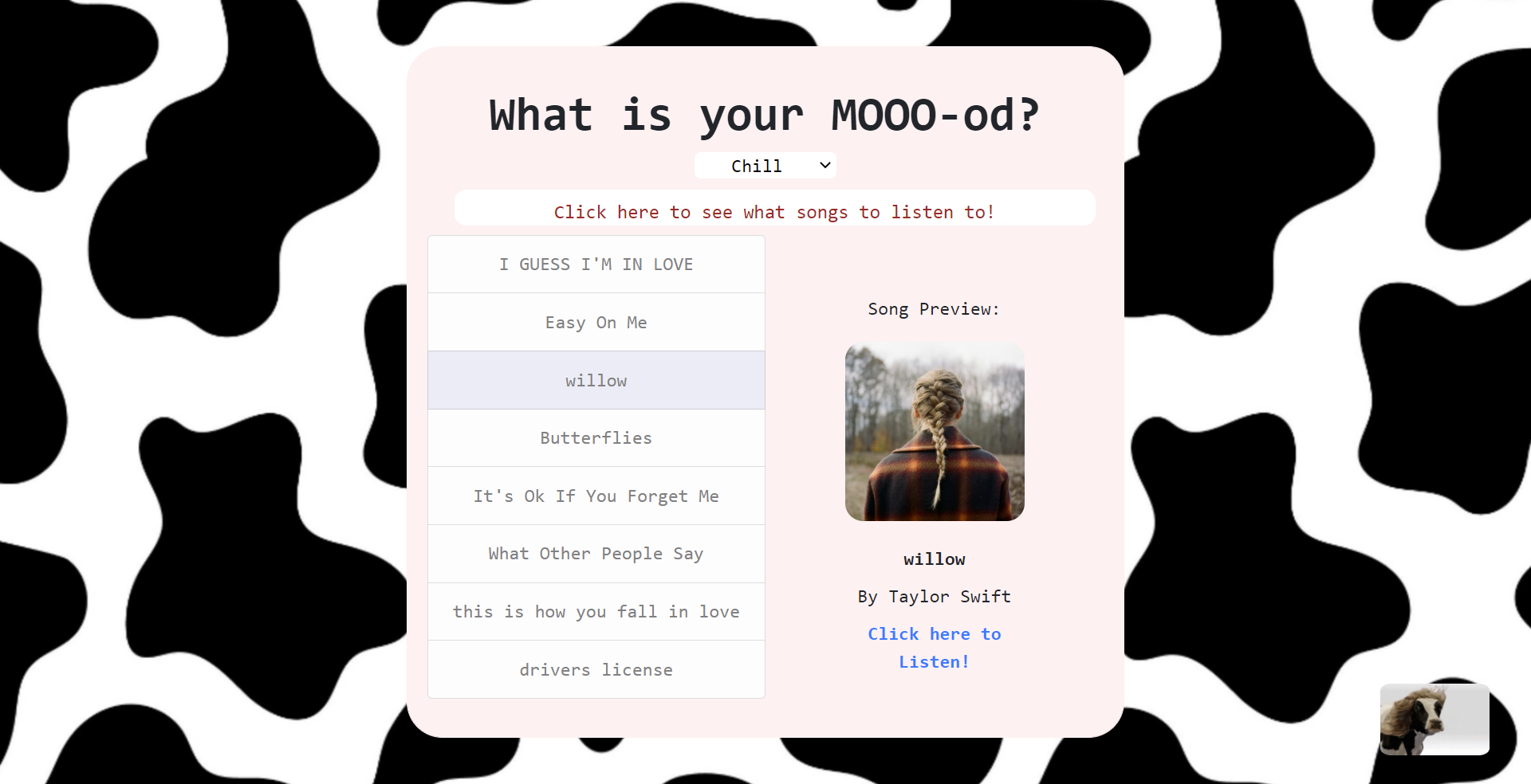 GitHub - shahithya-s/MOOdy-MOOsic-Generator: Repository for MapHacks 2021 virtual hackathon