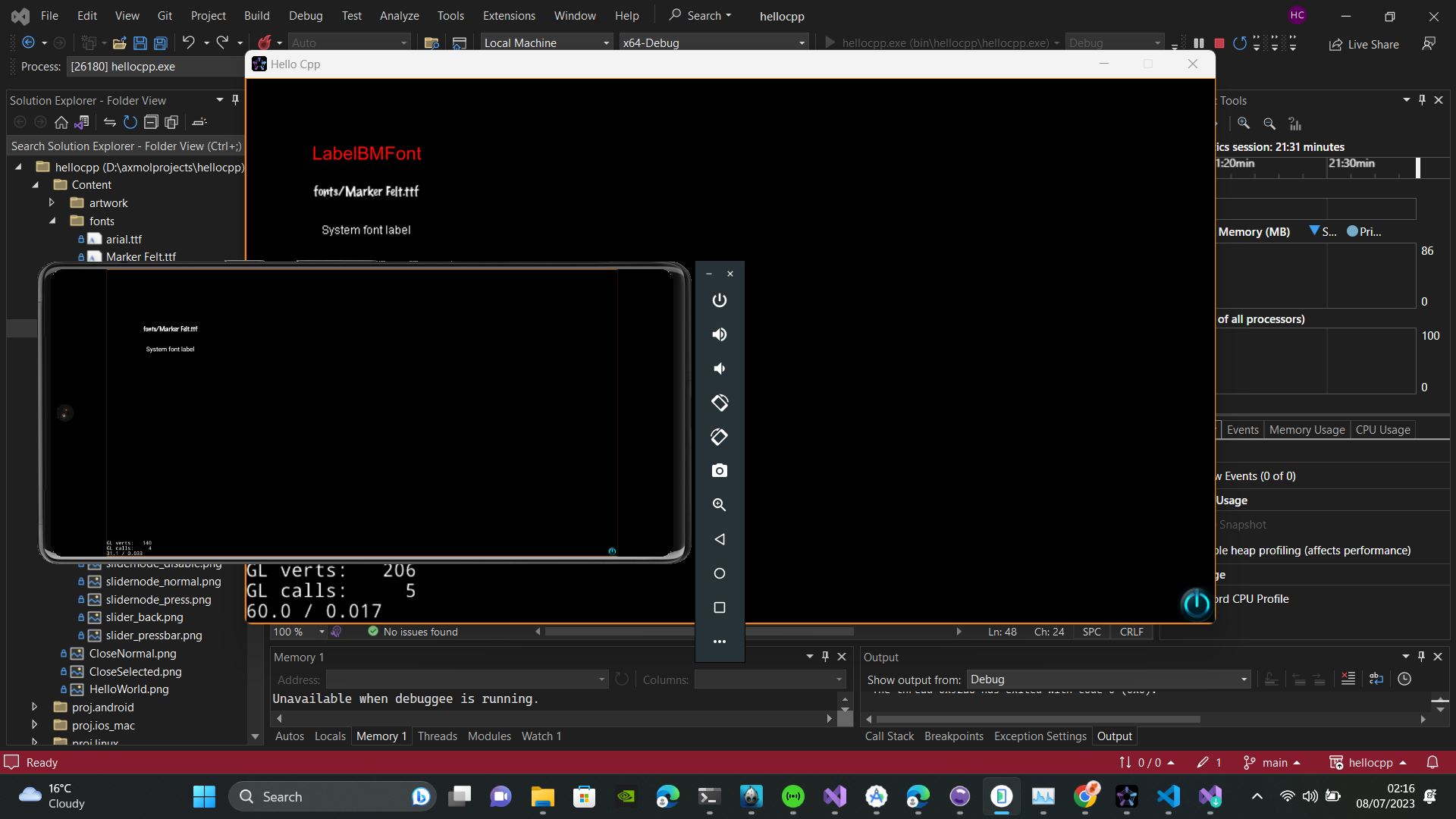 LabelBMFont not rendering on Android device. · Issue #1256 · axmolengine/axmol · GitHub
