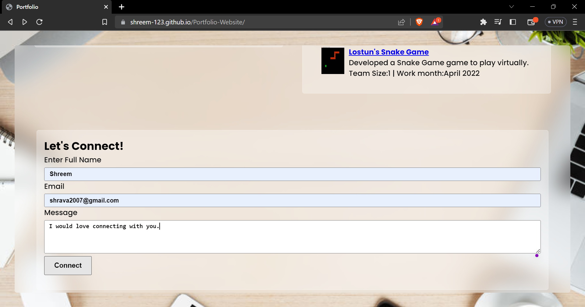 GitHub - shreem-123/Portfolio-Website: Here's my portfolio website