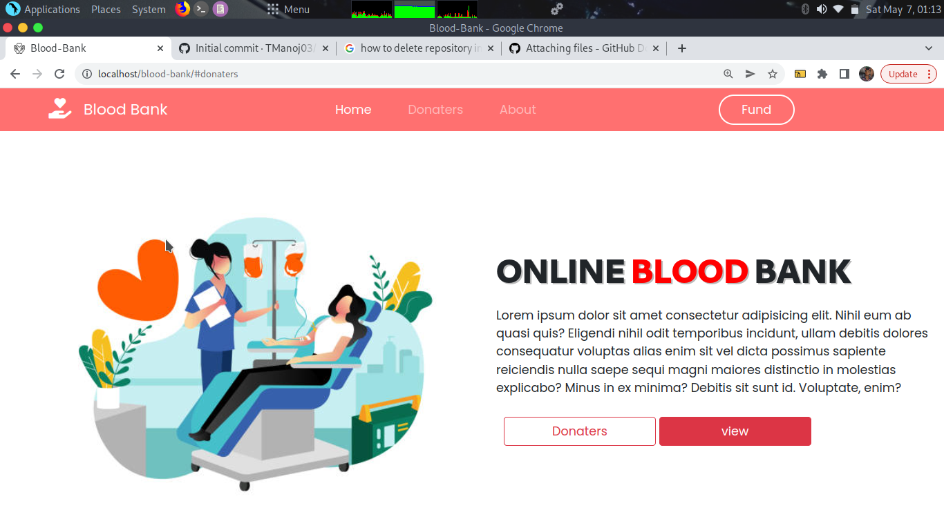 GitHub - TManoj03/BloodBank