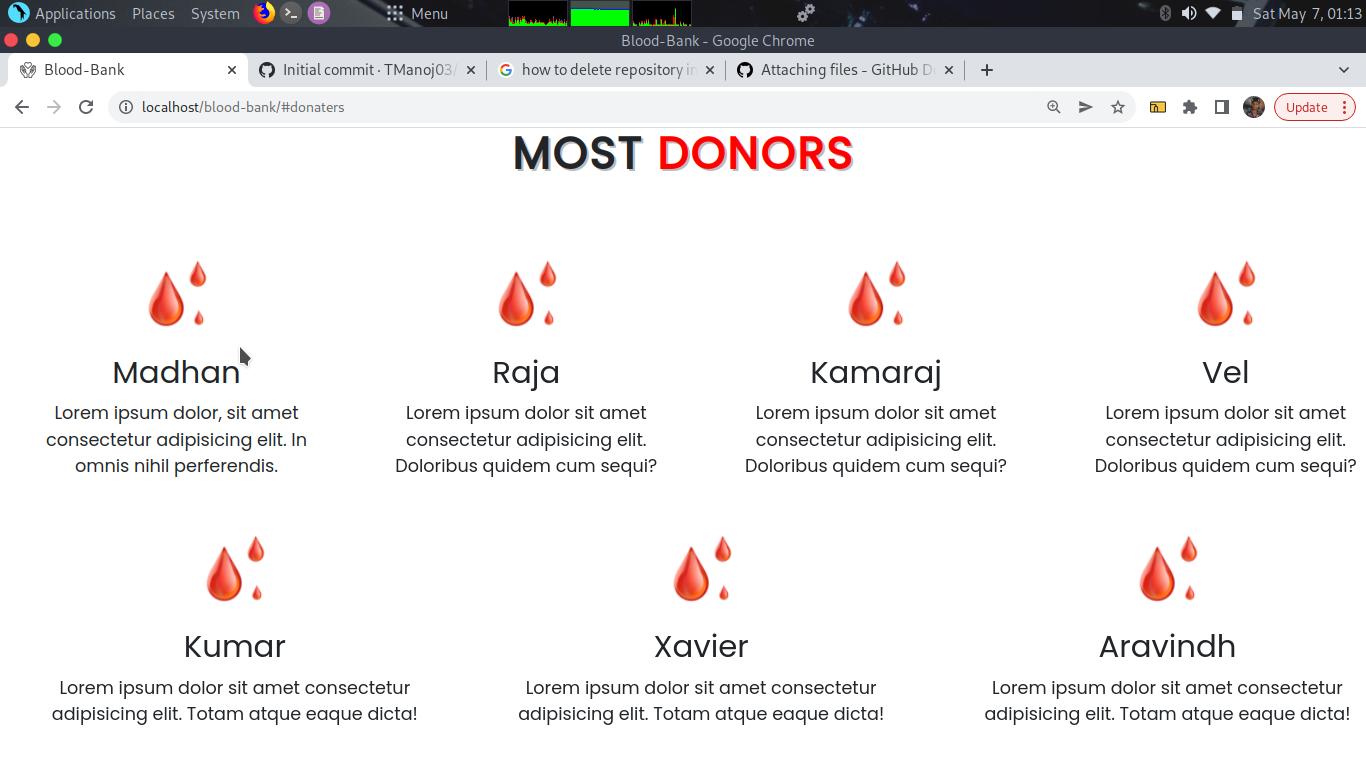 GitHub - TManoj03/BloodBank