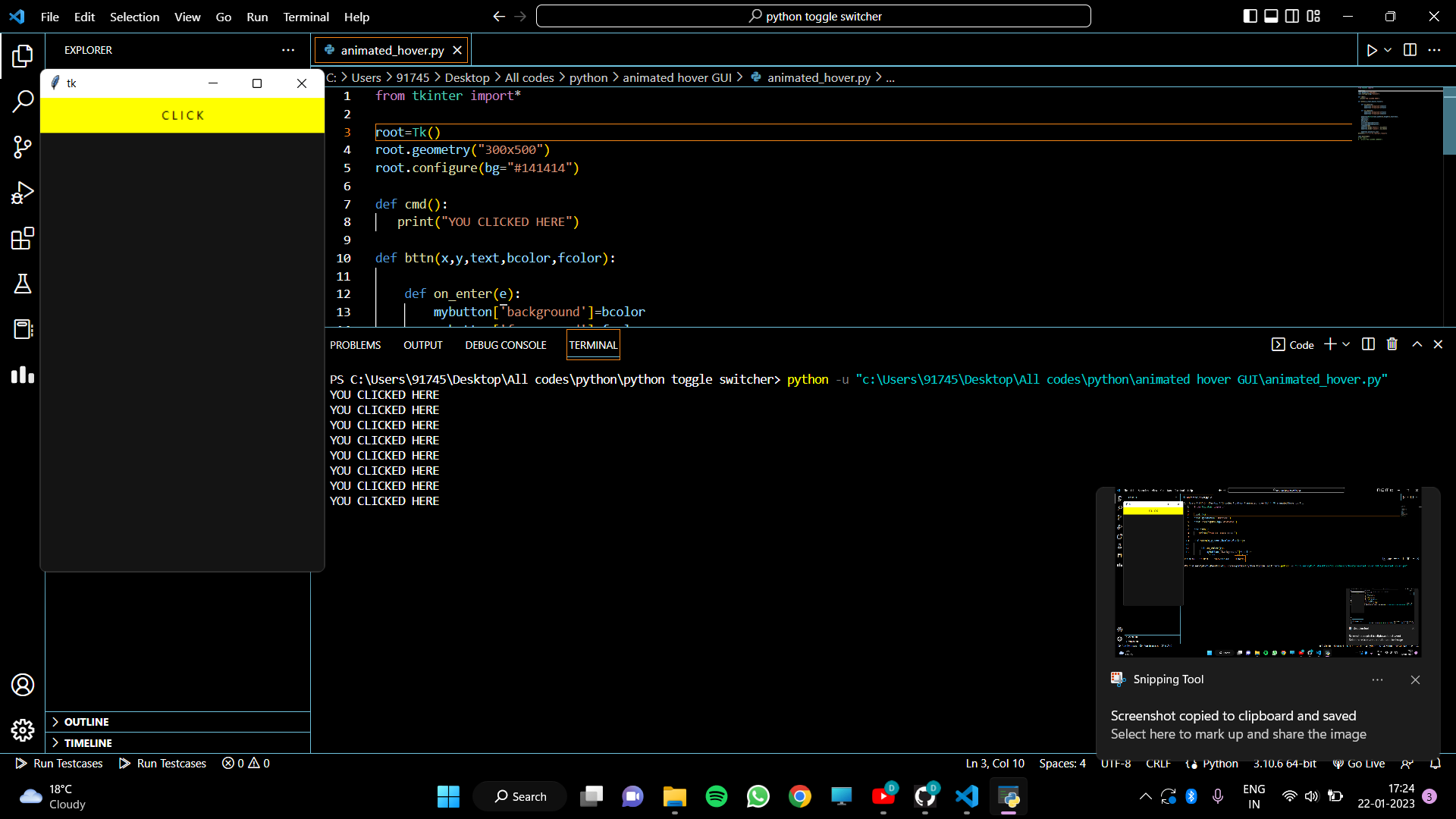 Github Devottam2809 Animated Hover Gui