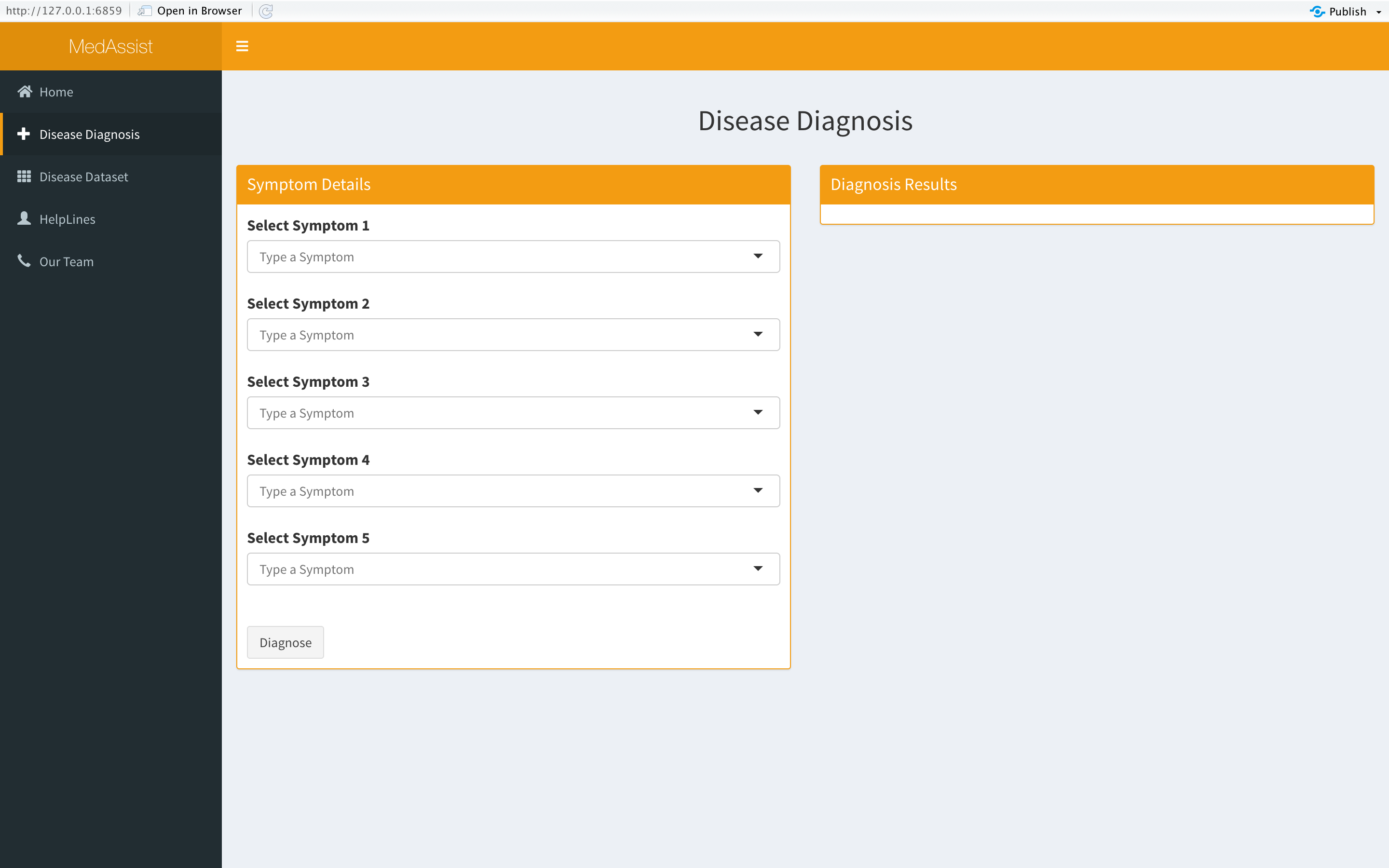 GitHub - gursimar8/Disease-Diagnosis-application