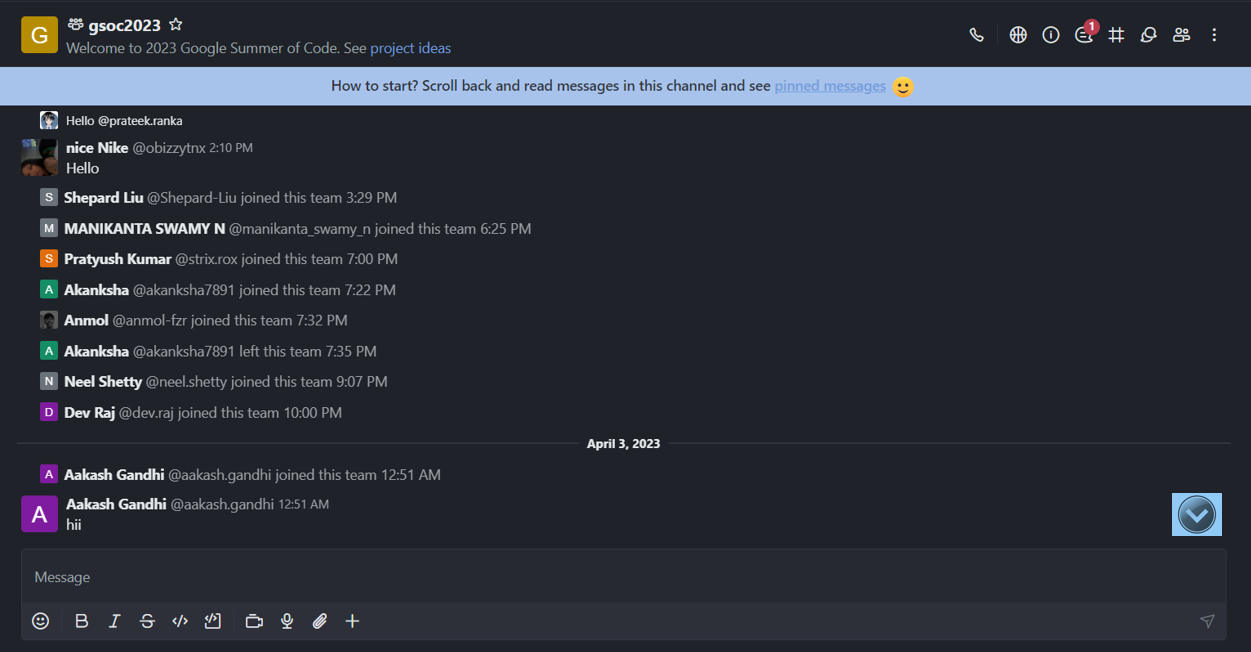 feature: add back to bottom button · Issue #804 · RocketChat/feature-requests · GitHub