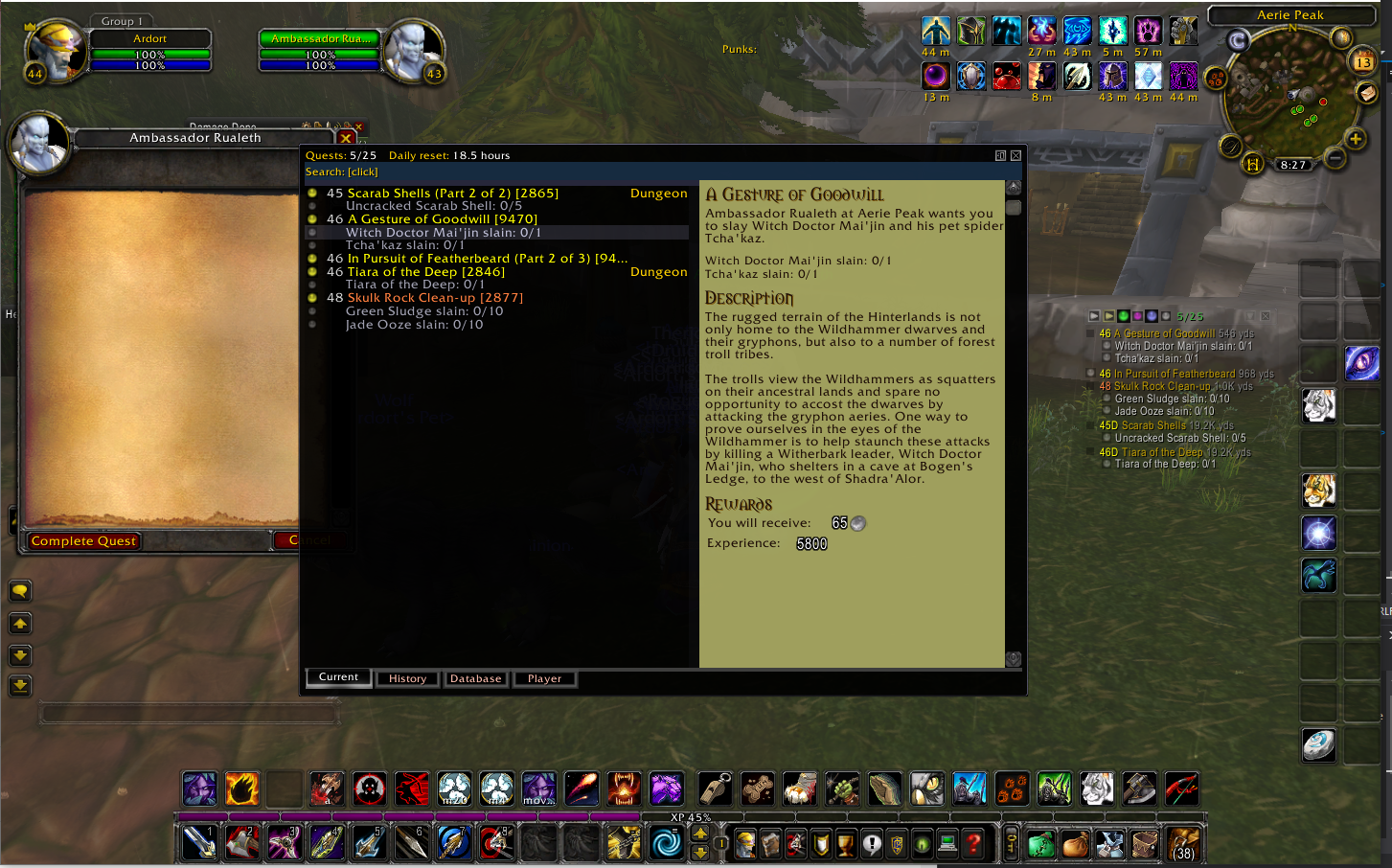 Some quest can not complete · Issue #27870 · TrinityCore/TrinityCore · GitHub