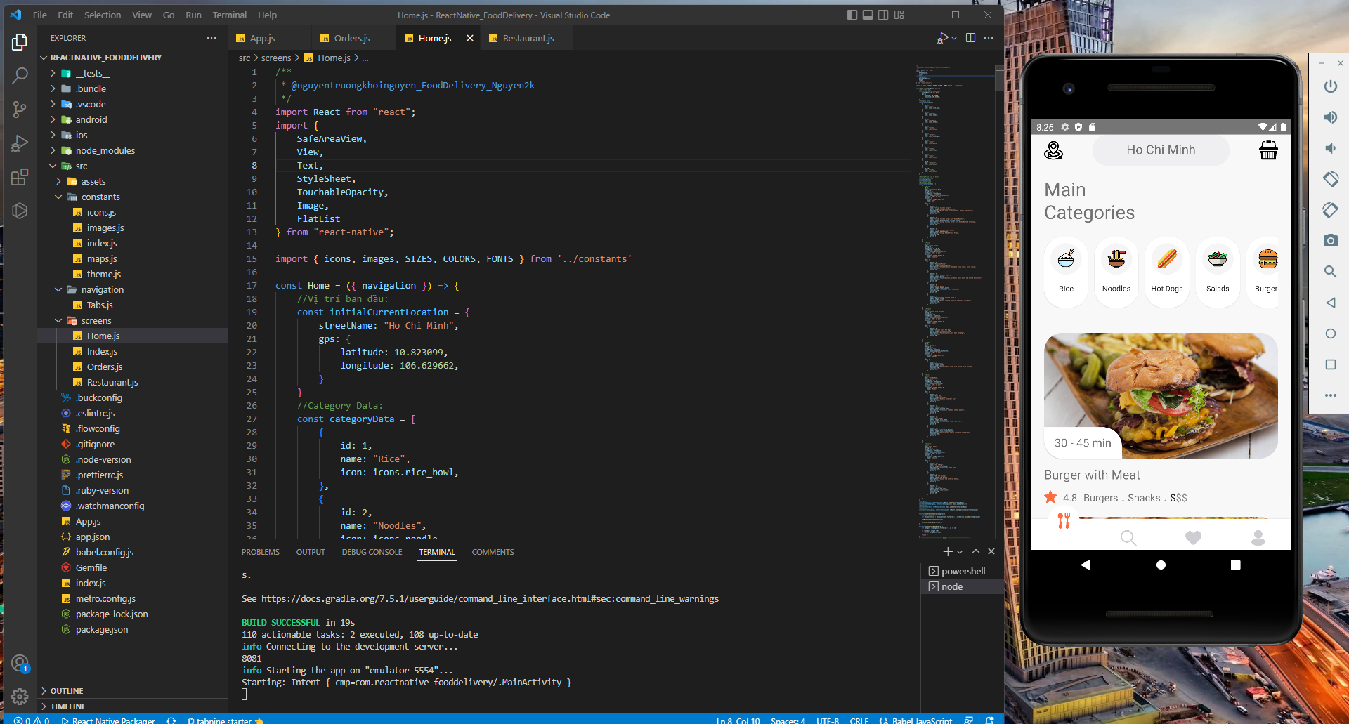GitHub - nguyensuccess/ReactNative_FoodDelivery: Create Food App by React Native