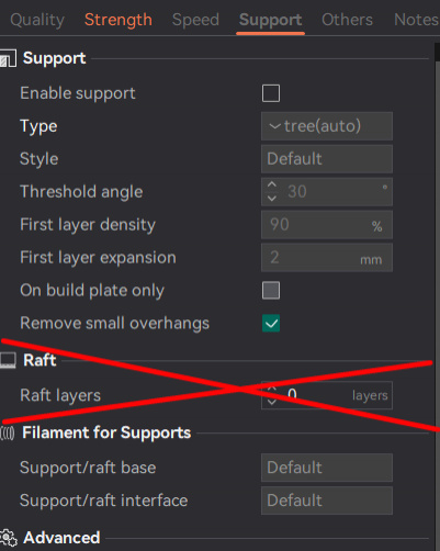 "Raft" is not in the correct menu · Issue #2744 · SoftFever/OrcaSlicer · GitHub