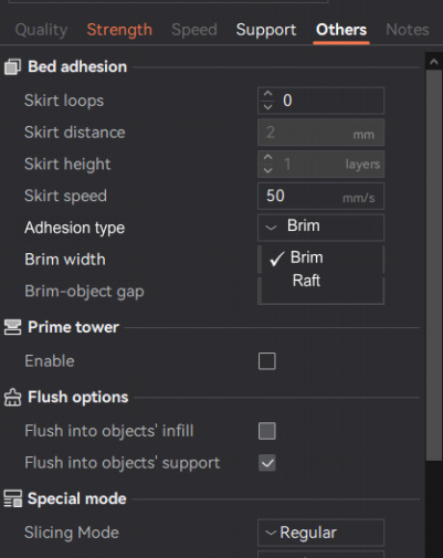"Raft" is not in the correct menu · Issue #2744 · SoftFever/OrcaSlicer · GitHub