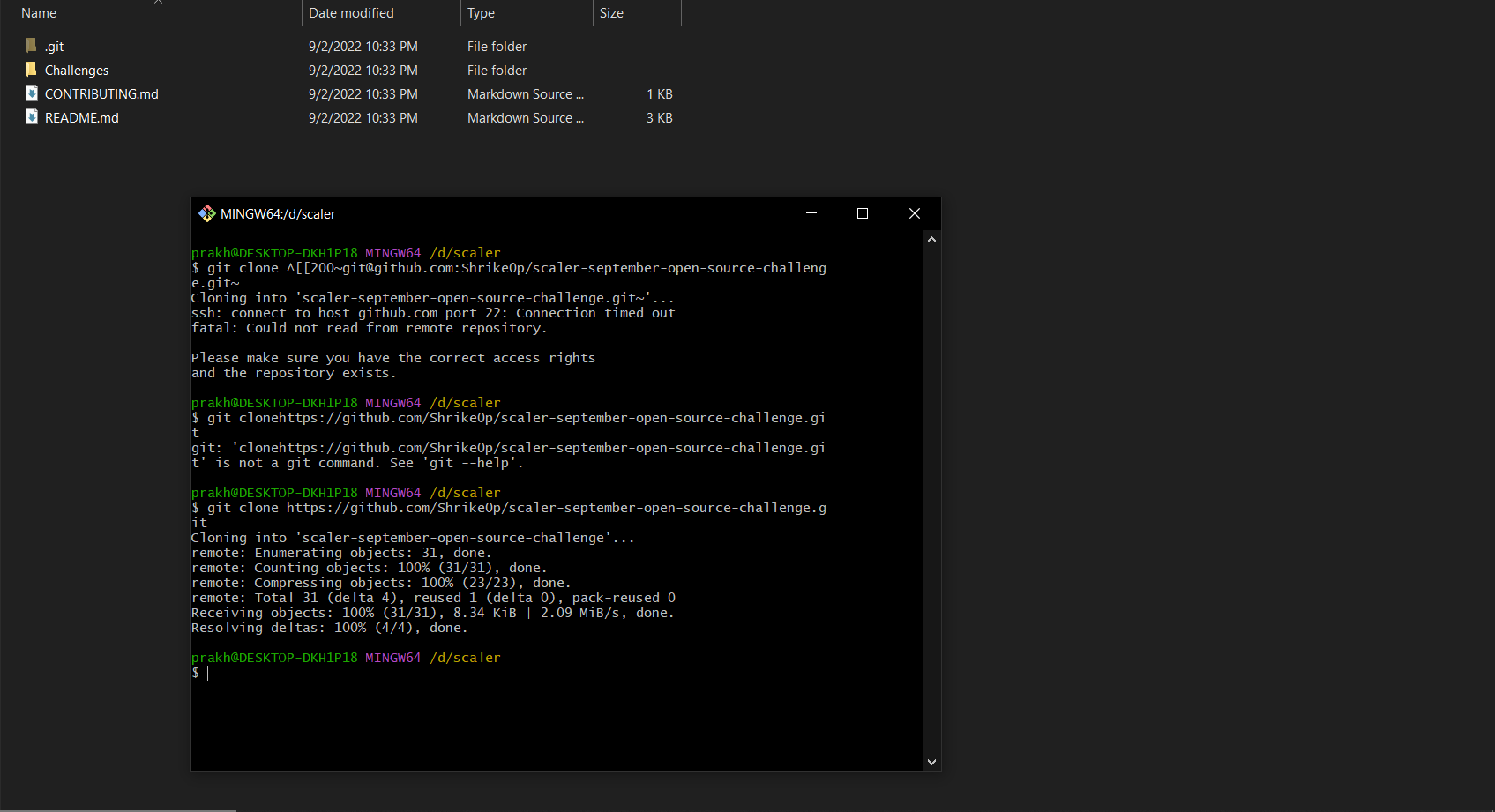Challenge 1 & 2 · Issue #464 · scaleracademy/scaler-september-open ...
