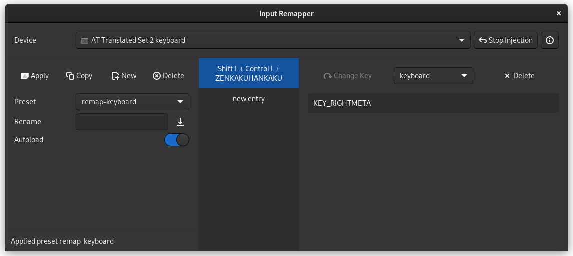 Remapping does not work · Issue #542 · sezanzeb/input-remapper · GitHub
