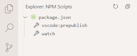 NPM Script Explorer icon · Issue #118019 · microsoft/vscode · GitHub