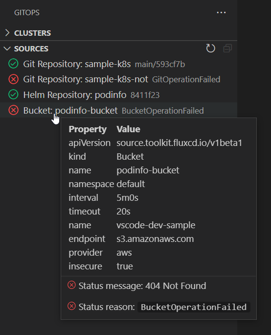 Indicate Fetch Errors On Sources 