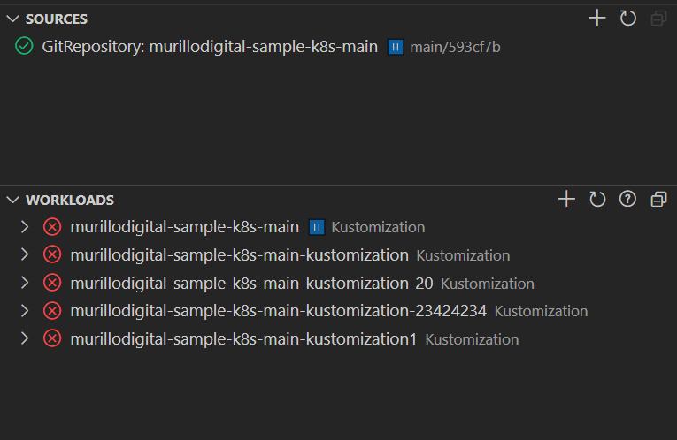 Show Suspend Status For Sources And Workloads · Issue 180 · Weaveworks Vscode Gitops Tools · Github