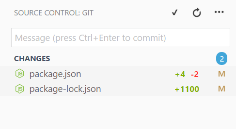 Git: Add number of modified lines to scm viewlet · Issue #43231 · microsoft/vscode · GitHub