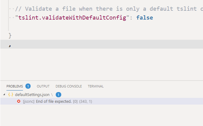 Error in defaultSettings.json · Issue #64974 · microsoft/vscode · GitHub