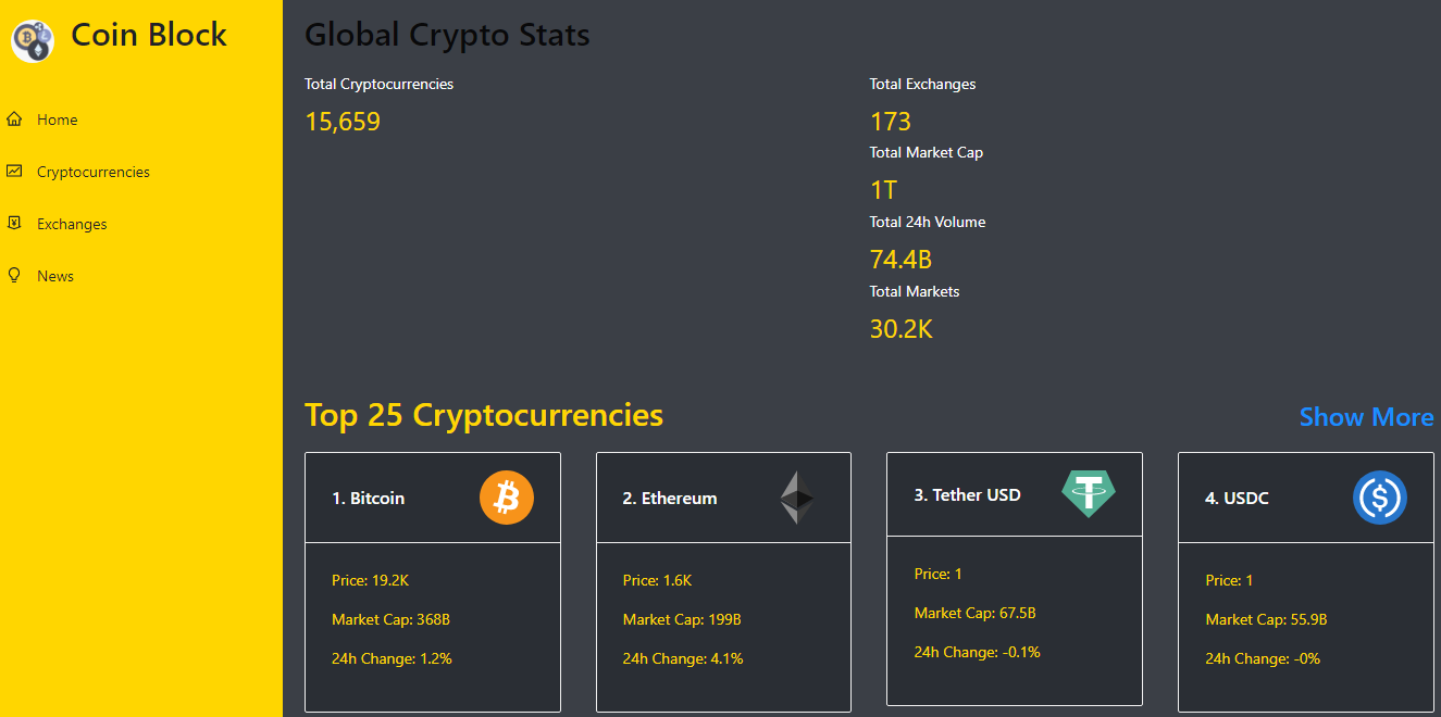 Github Zoro Chi Coin Block Cryptocurrency App